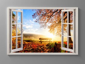 Liox Obraz kouzelná podzimní scéna Rozměr: 150 x 100 cm