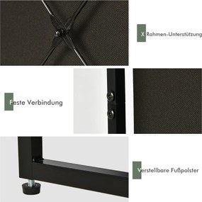 Costway Stojací police Knihovna Úložná skříňka se zásuvkami – 43 × 39 × 156 cm