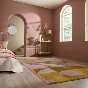 Ručně tkaný koberec z viskózy 140x200 cm Illuminate – Flair Rugs