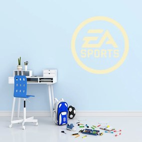 Živá Zeď Samolepka na zeď EA Sports Barva: černá