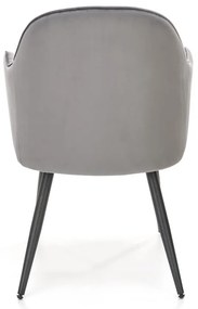 Jídelní židle K464 šedá