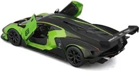 Bburago Race Lamborghini Essenza SCV12 Green / měřítko 1:24