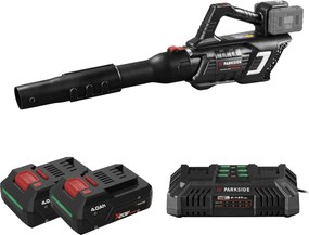 Parkside Performance® Aku foukač listí Ppatlb 40 A1, 2x Smart 4 Ah