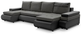 Casarredo - Komfort nábytek Rozkládací sedací souprava do U MELCHOR s úložným prostorem, Sioux 1114/Trinity 15 | Vyberte si sedačku:: levá
