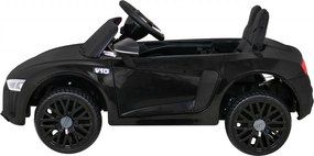 Ramiz Elektrické autíčko Audi R8 pro děti černé na akumulátor