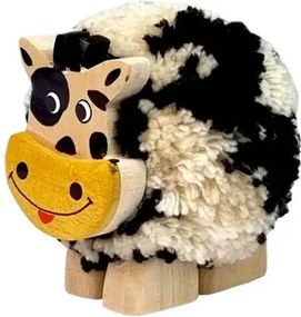2Kids Toys Dřevěná figurka XL pompon Kráva