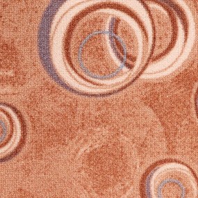 ITC, Metrážový koberec Drops 33, na míru, šíře 4m, béžová, filc, chodba / předsíň