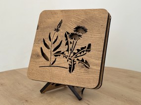 Li-Go "Pampeliška" lampa 19x19cm provedení povrchu: dub světlý