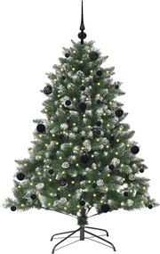 Umělý vánoční stromeček Zelená 150 cm PVC, plast a ocel 3395222