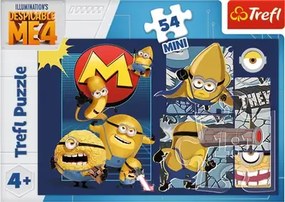 Trefl - Puzzle - Já, Padouch 4: Supermimoňové / 54 dílků / 20 x 13 cm
