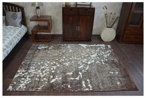 Kusový koberec Net hnědý 160x220cm