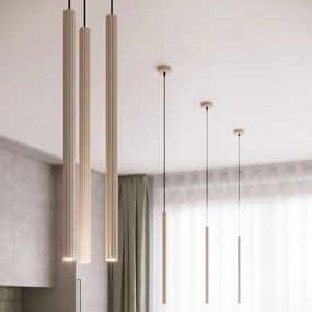 Sollux Lighting Závěsné svítidlo ARCHE 1 taupe