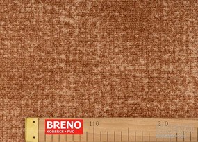 Breno Metrážový koberec VERIS 84 oranžový, šíře 400 cm, Oranžová