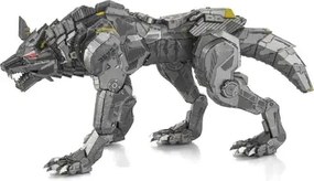 Metal Earth 3D puzzle Premium Series: Kybernetický vlk / 151 dílků / o