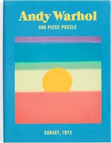 GALISON Puzzle Andy Warhol: Západ slunce / 500 dílků / 35,6 × 47 cm