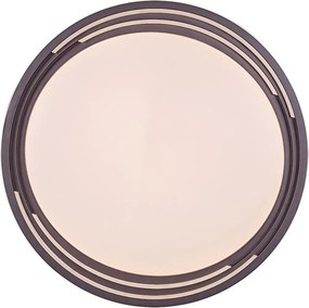 Rabalux Hnědé stropní LED svítidlo Valter 515mm 36W stmívatelné 3750