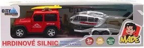 Auto s přívěsem / Kovové / 21 cm / od 3 let