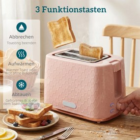 HOMCOM Sada rychlovarné konvice a topinkovače, rychlovarná konvice o objemu 1,7 litru a příkonu 2200 W s automatickým vypínáním a dvouplátkový topink…