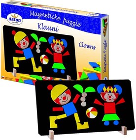 Magnetické puzzle klauni