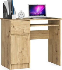 Počítačový stůl Piksel levá - dub artisan