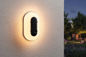 P 94958 LED venkovní nástěnné svítidlo Elunor pohybové čidlo IP65 podlouhlé 122x212mm 2200 - 4000K 18,5W 230V antracit/bílá polykarbonát - PAULMANN