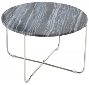Noble konferenční stolek šedý mramor