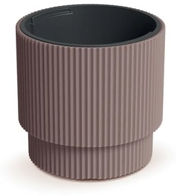 PROSPERPLAST Květináč - MILLY II Průměr: 39,5 cm, Barva: marsala