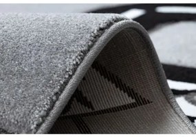 koberec PETIT MĚSTO, ULICE, šedý velikost 110x200 cm | krásné koberce cz