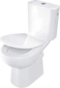 Deante Deante, WC kombi 635x350x755 mm + toaletní WC sedátko, bílá lesklá, DEA-CDFD6RPS