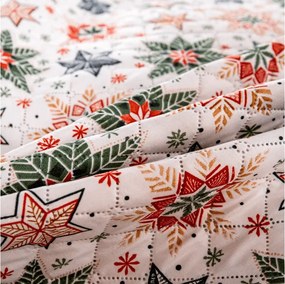 Přehoz na postel CHRISTMAS STAR, barevný Rozměr: 220 x 240 cm