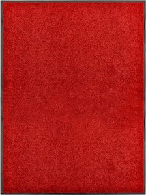 vidaXL Rohožka pratelná 90 x 120 cm [323412] Barva: Červená