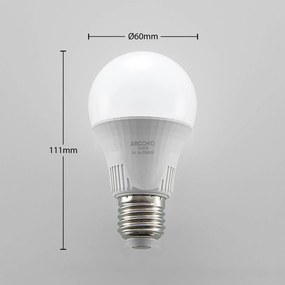 LED žárovka E27 A60 9W 3.000K 3 st. stmívatelná