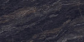 Mexen Sintra Black gres glazovaný rekt. G1, dlaždice podlahová-stěnová 120 x 60 cm, vysoký lesk - TL204-120-060-00