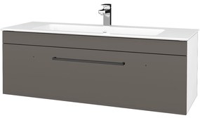 Dřevojas Koupelnová skříň ASTON SZZ 120 Varianta: N03 Graphite / Úchytka T05 / N03 Graphite