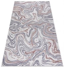 Kusový koberec Sisalový SION 2836 ecru / modrý / růžový Rozměr: 160x220 cm