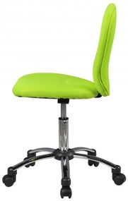 Bruxxi Dětská kancelářská židle Anna, síťovina, zelená