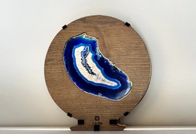 Li-Go "Achát" lampa 20x22cm provedení povrchu: dub