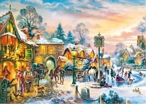 CHERRY PAZZI Puzzle Stmívání v zimě / 1000 dílků