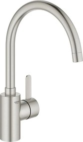 Grohe Eurosmart Cosmopolitan dřezová baterie s výpustí supersteel 32843dc2 G32843DC2
