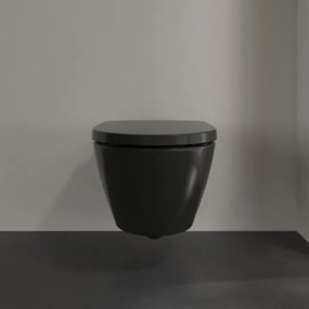Villeroy & Boch 5614R0R7 - Závěsné WC SUBWAY keramika/černá