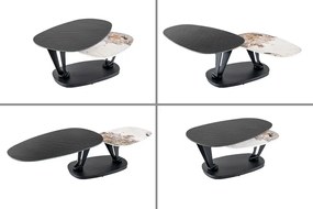 Massive home | Konferenční stolek MOVEMENT WHITE 160 CM keramika