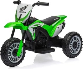 Elektrická motorka Baby Mix Honda CRF 450R zelená