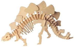 Woodcraft Dřevěné 3D puzzle Stegosaurus velký