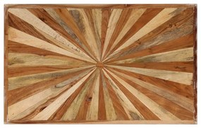 Konferenční stolek z masivního mangovníkového dřeva | 90x55x36 cm