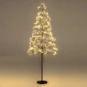 Costway LED světelný strom 150 cm světelný strom s 1000 teplými bílými světly