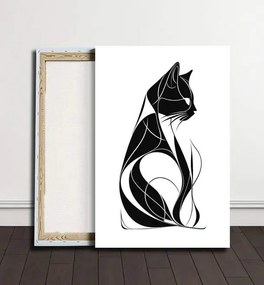 Obraz - Kočka v abstrakci