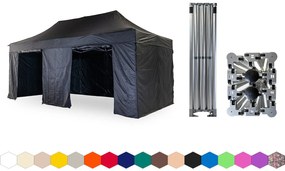 NŮŽKOVÝ PARTY STAN 4x6 m /4 nohy TENTino BIG HEXAGON Barva: 2A - KRÉMOVÁ