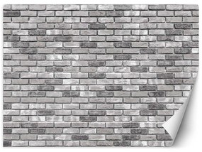 Gario Fototapeta Stará šedá cihlová zeď Materiál: Vliesová, Rozměry: 200 x 140 cm
