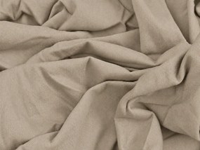 Jersey prostěradlo EXCLUSIVE cappuccino 180 x 200 cm
