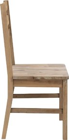 Jídelní židle 2 ks masivní akáciové dřevo 246005